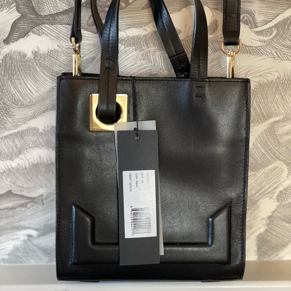 Halston Heritage | Bags | Halston Heritage Nwt Mini Black And Gold ...